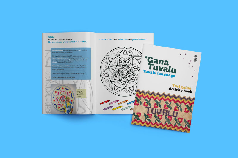 Tuvalu language activity book | Te Papa