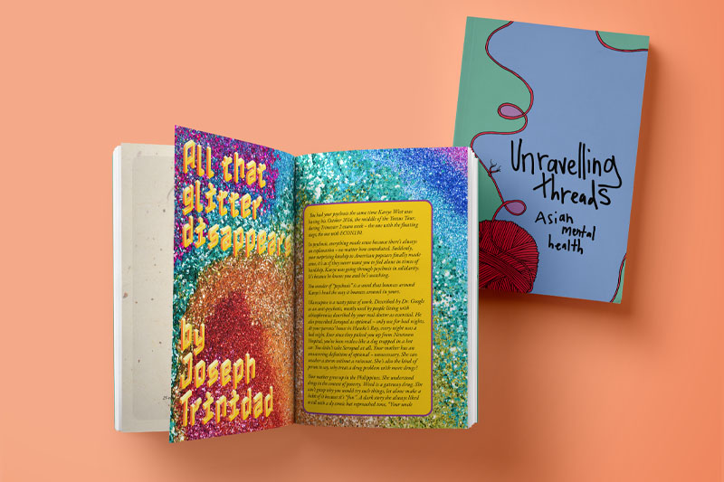 Zine: Unravelling threads: Asian mental health | Te Papa